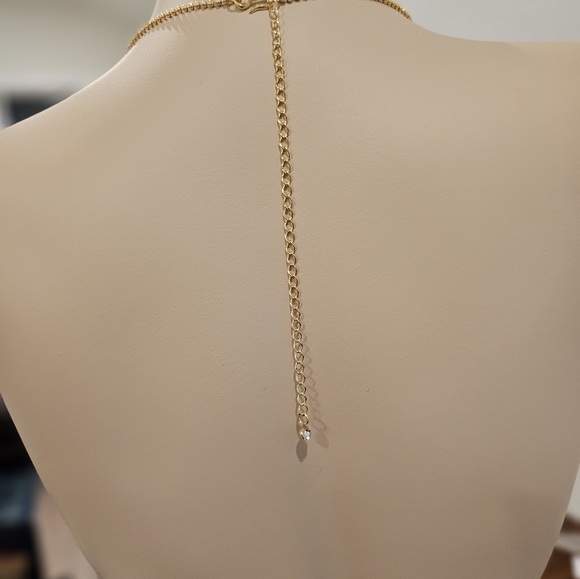 Intimates & Sleepwear | Cz Gemstone Gold Bra Chain Single Strand | Poshmark
